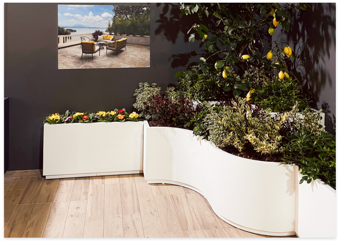 Metal Planters - Domino Flower Box